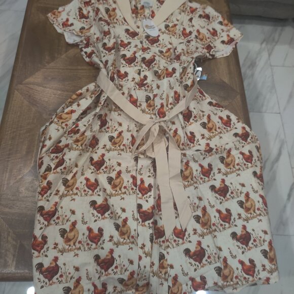 Unique Vintage | Dresses | Unique Vintage Rooster Dress Size 2x 8 New ...